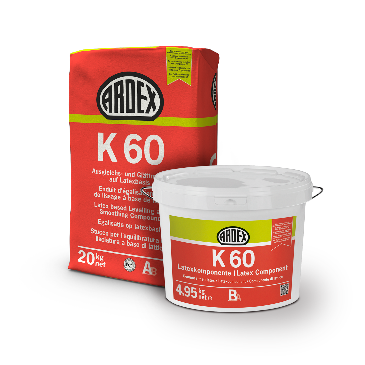 ARDEX: Enduits de ragréage pour sols - ARDEX K 60